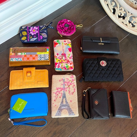 Bags | Collection Of Wallets Mostly New In Great Condition | Poshmark